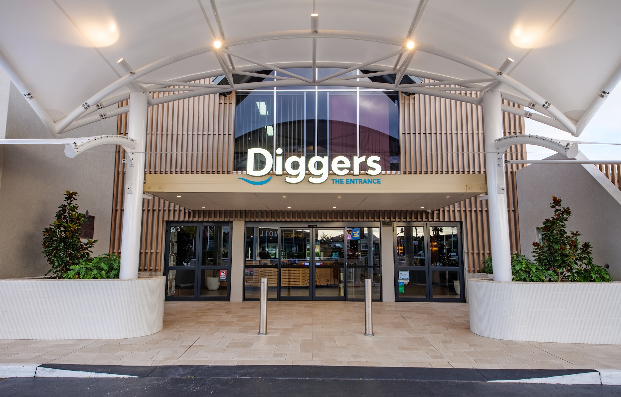Diggers At The Entrance